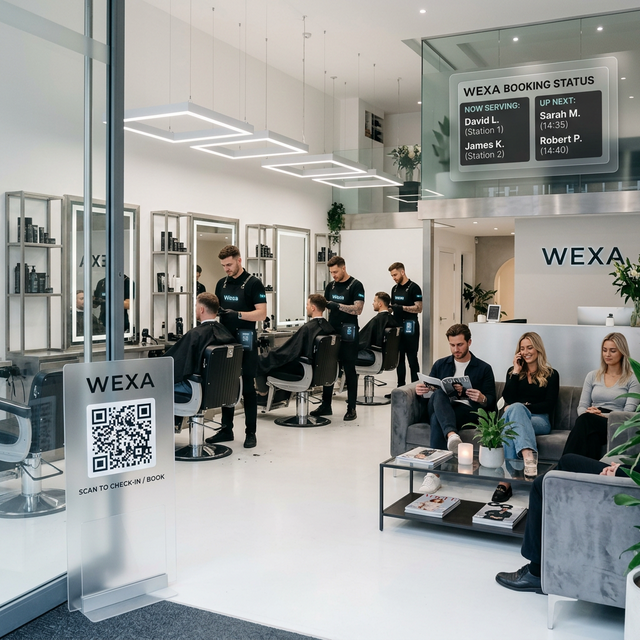 Wexa – Smart Salon Management & Booking Platform